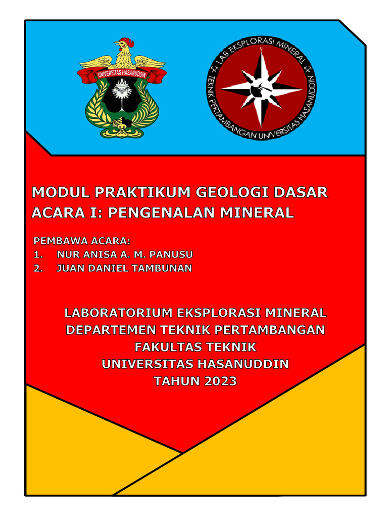Modul Acara 1 Geologi Dasar (Pengenalan Mineral) | PDF | Sains & Matematika