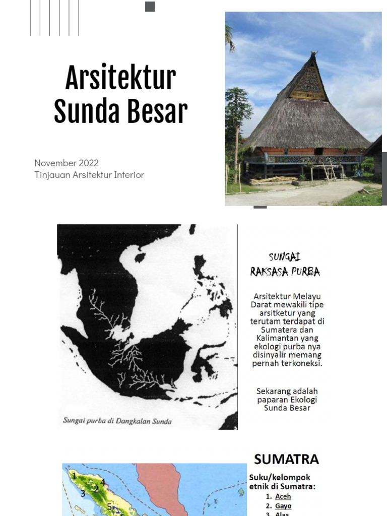 Arsitektur Sunda Besar | PDF | Seni