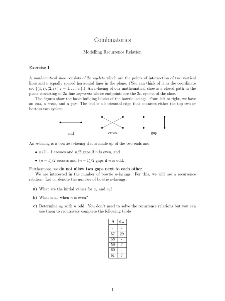 Modelling of a Recurrence Relation Exercise 3 | PDF | Geometry ... Modelling of a Recurrence Relation Exercise 3 | PDF | Geometry ...