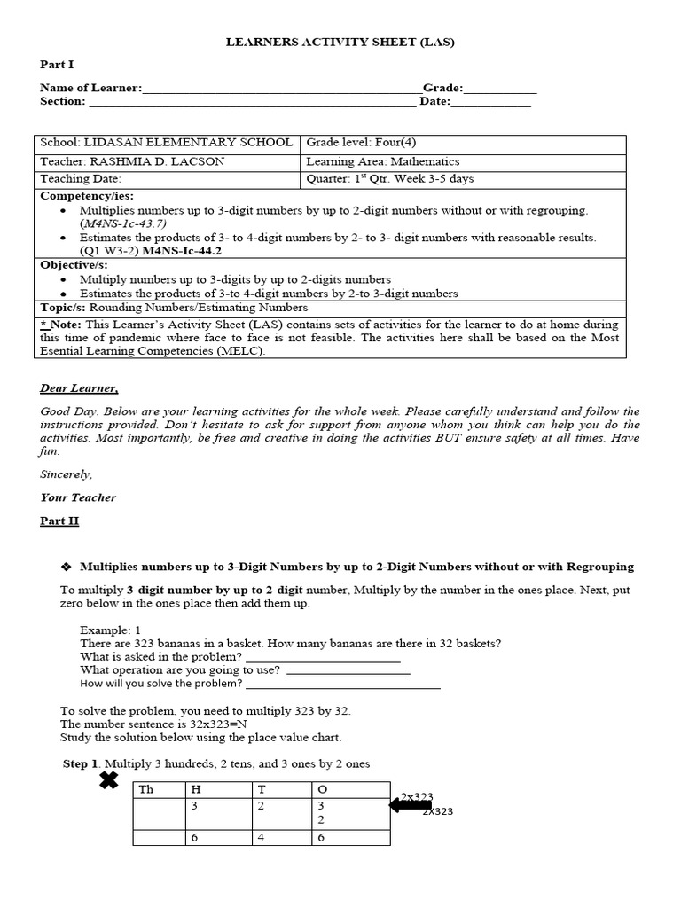 Math | PDF | Multiplication | Behavior Modification