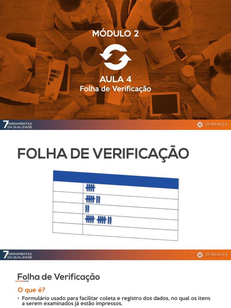 7FQ 05 - Folha de Verificacao (Anexo Da Aula) | PDF 7FQ 05 - Folha de Verificacao (Anexo Da Aula) | PDF