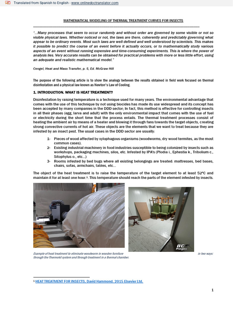 Mathematical Modeling On Heat Treatment Curves | PDF | Heat Transfer ...