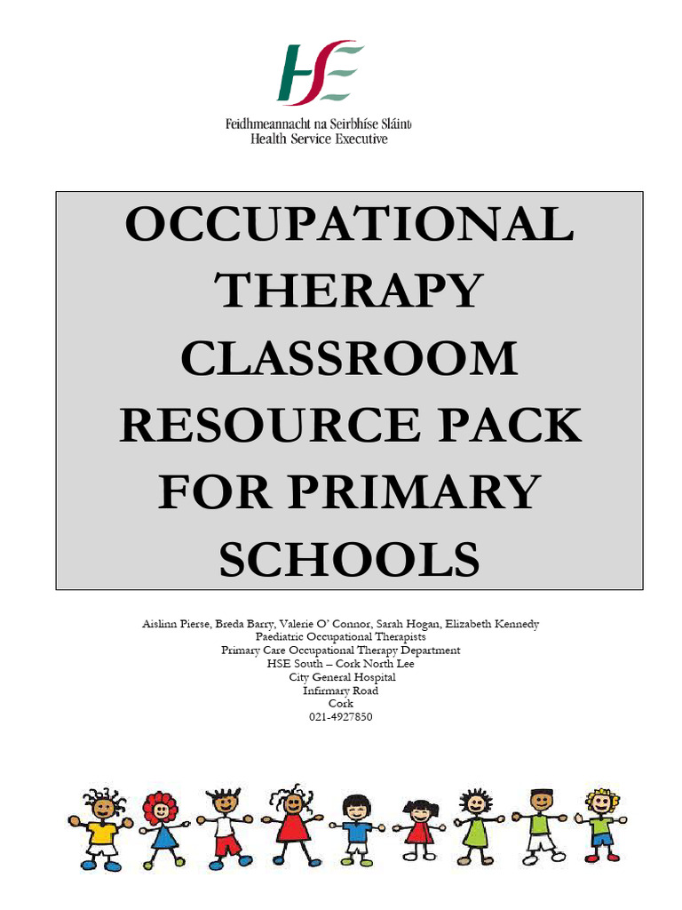 Occupational Therapy Resource for Schools | PDF | Somatosensory System ...