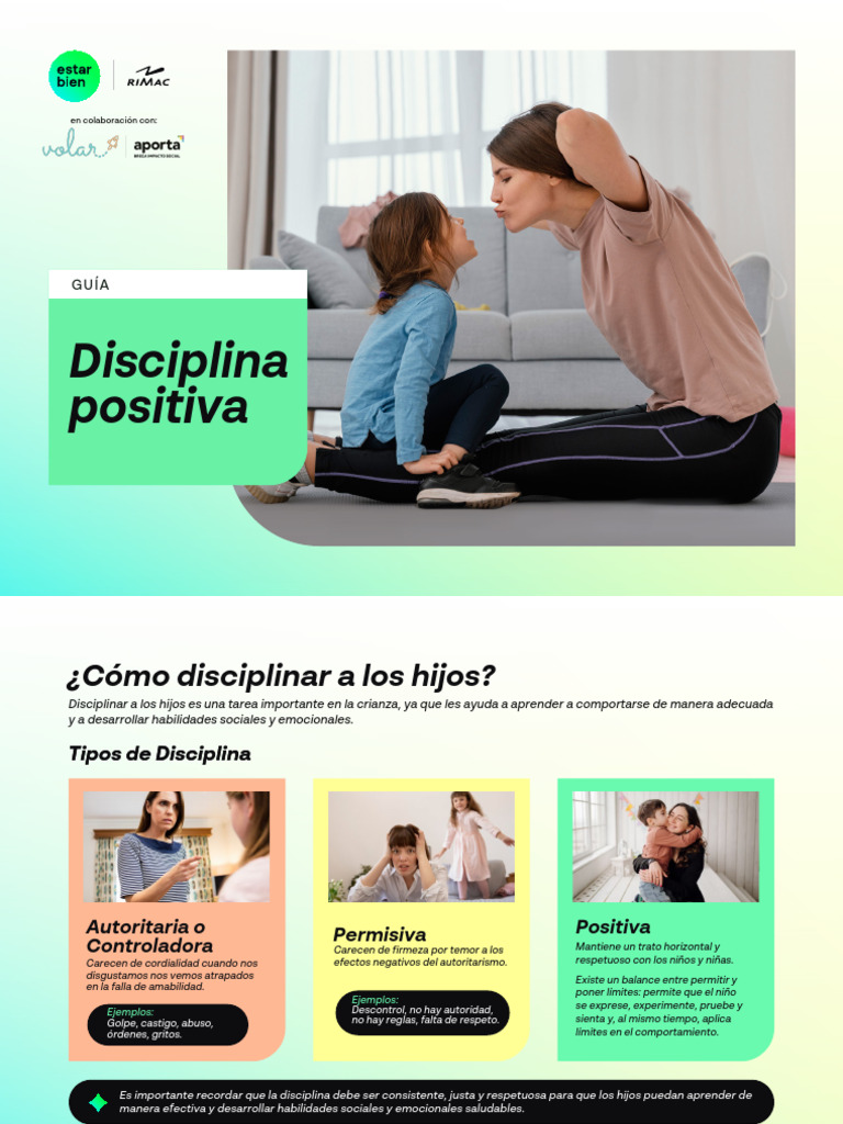 Disciplina Positiva: Guía Práctica | PDF | Disciplinas | Psicología Social