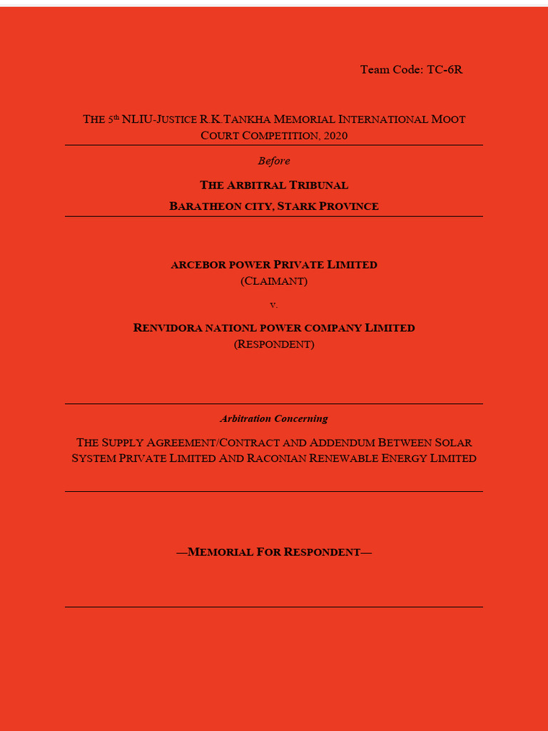 TC 6R | PDF | Bankruptcy | Arbitration