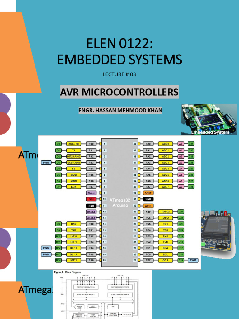 Embedded Systems Lec3 | PDF | Microcontroller | Computer Memory