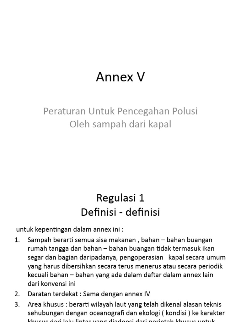 Annex V | PDF