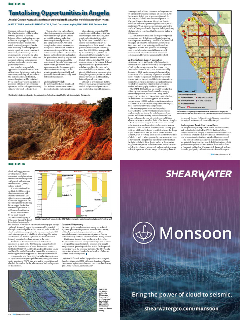 Tantalising Angola 3 1 | PDF | Petroleum Reservoir | Petroleum