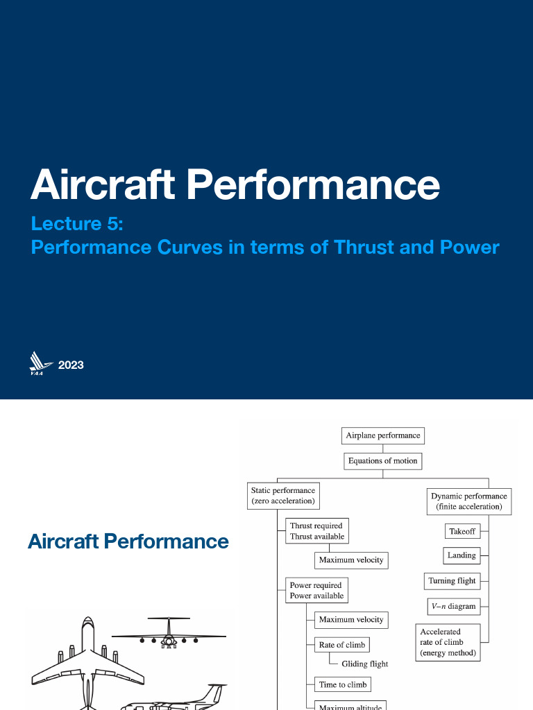 Aircraft Performance Lecture5 | PDF | Aviation | Fluid Mechanics