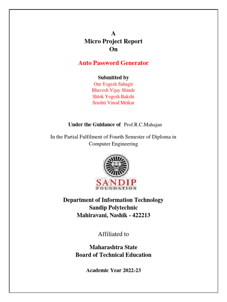 Java Micro Project | PDF