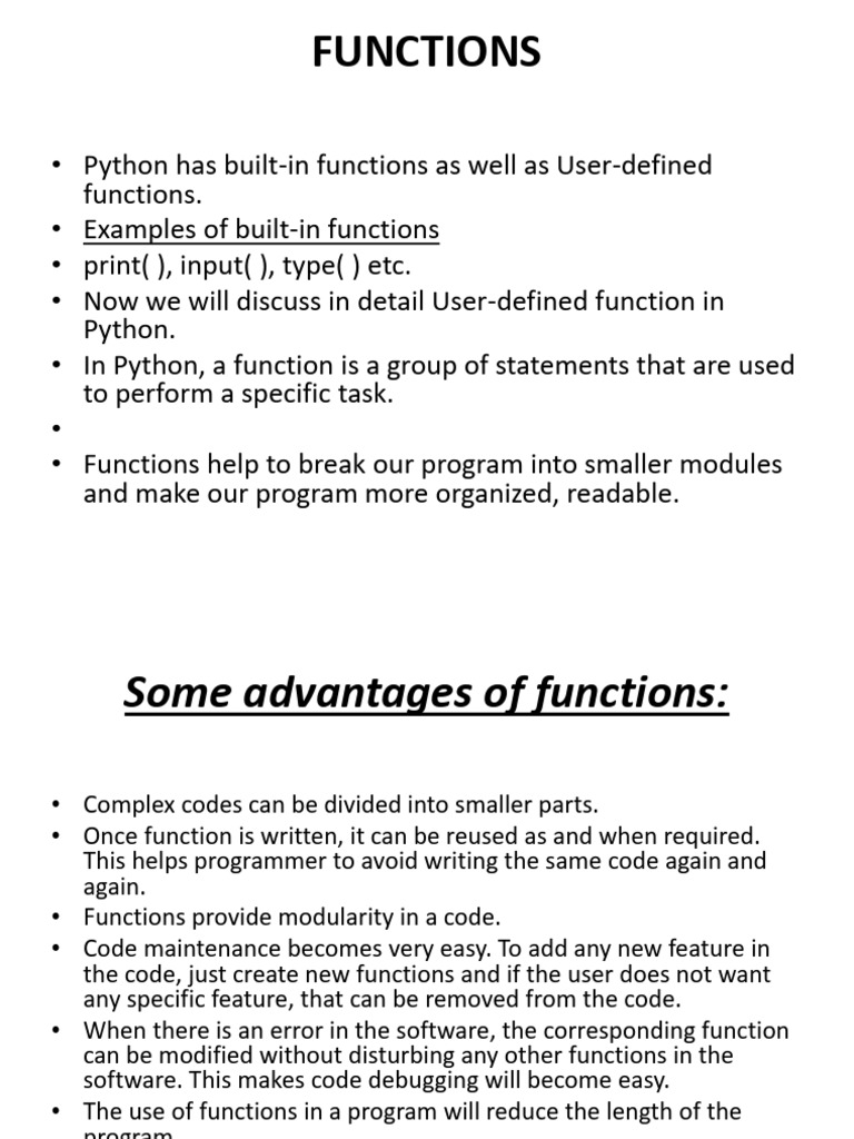 Unit 3 Ppts Pdf Parameter Computer Programming Anonymous Function
