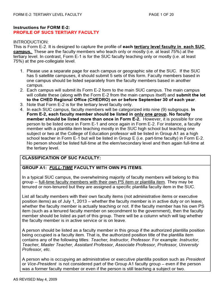 NF 2013 Form-E2 Instructions | PDF