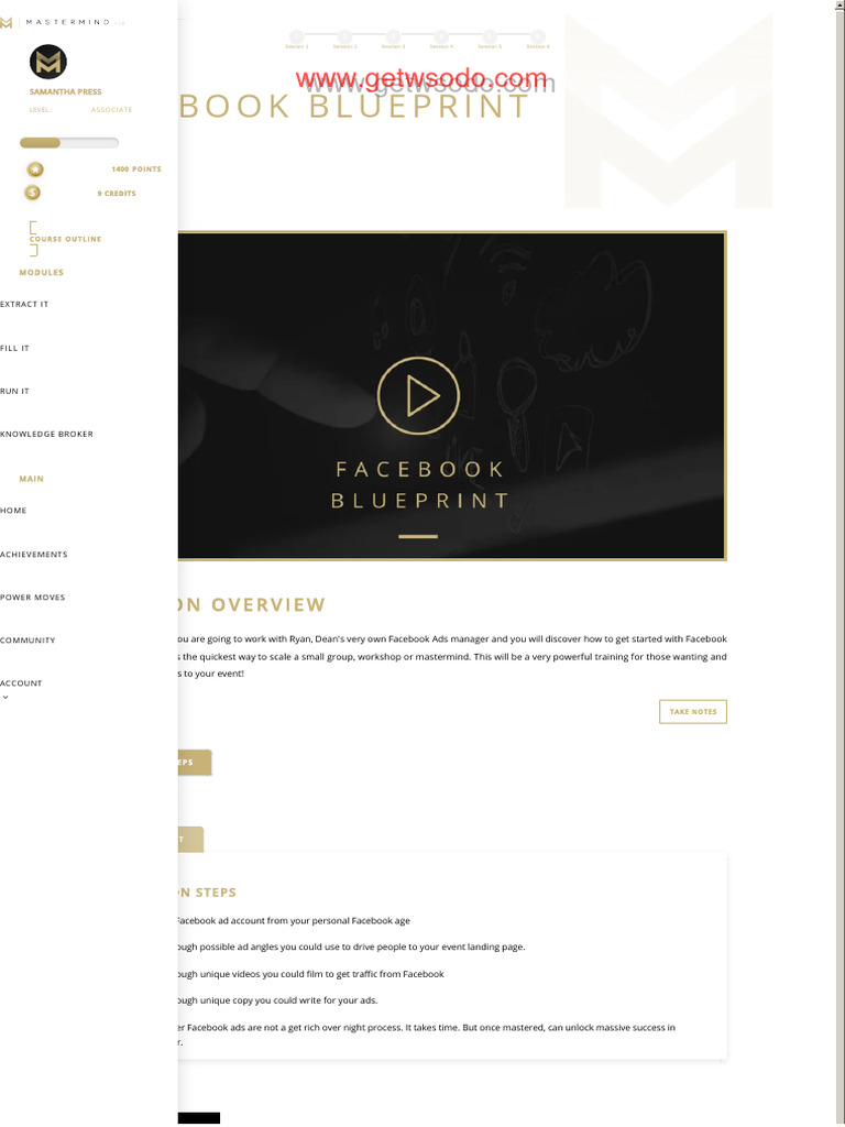 02-Facebook Blueprint | PDF | Human Communication