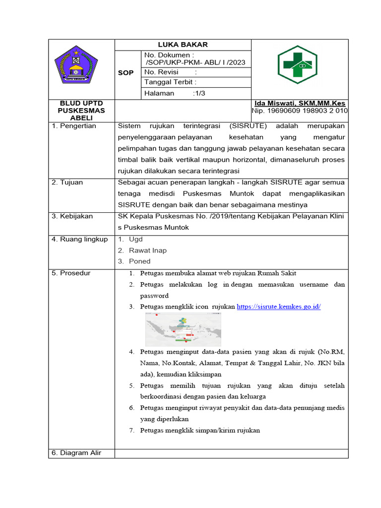 Sop Injeksi Intravena | PDF | Sains & Matematika