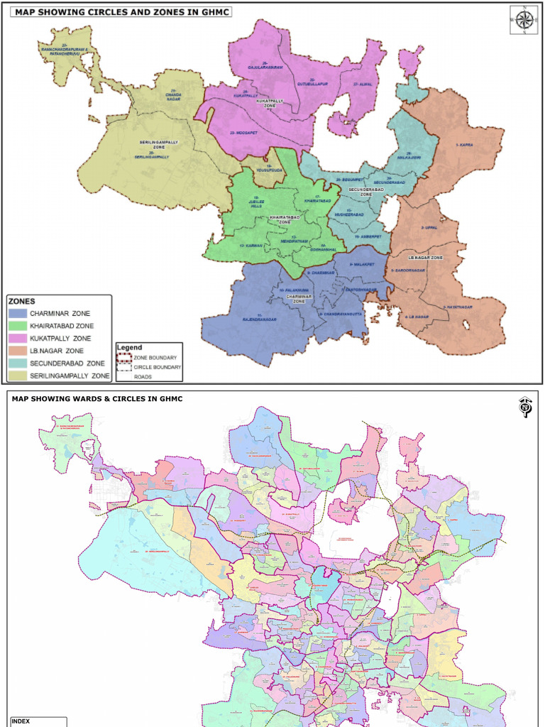 Maps and Places To Live in Hyderabad | PDF