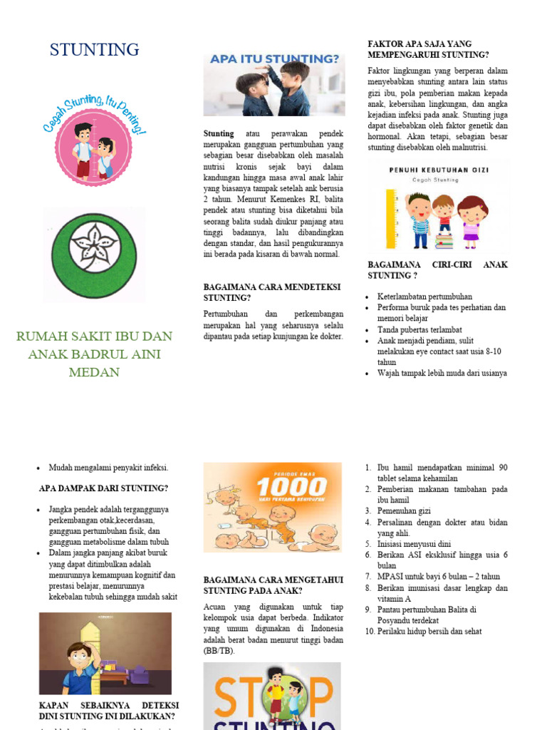 leaflet stunting | PDF