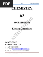 General Chemistry II Equation Sheet | PDF | Acid Dissociation Constant | Ph