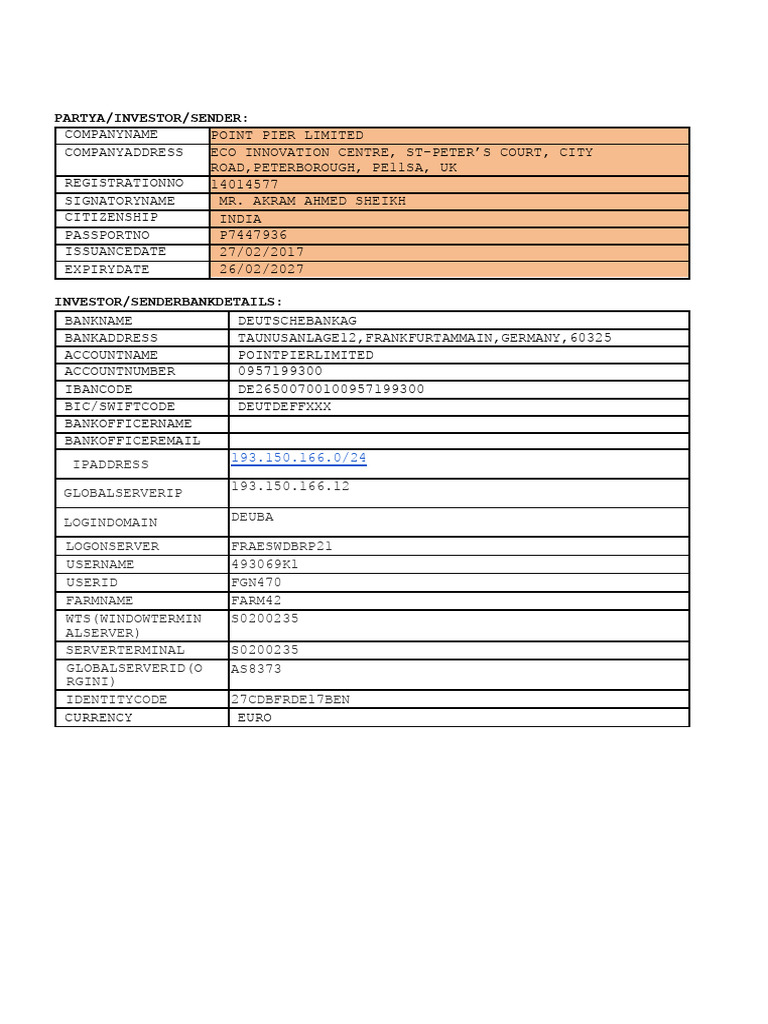 Point Peir Cis | PDF