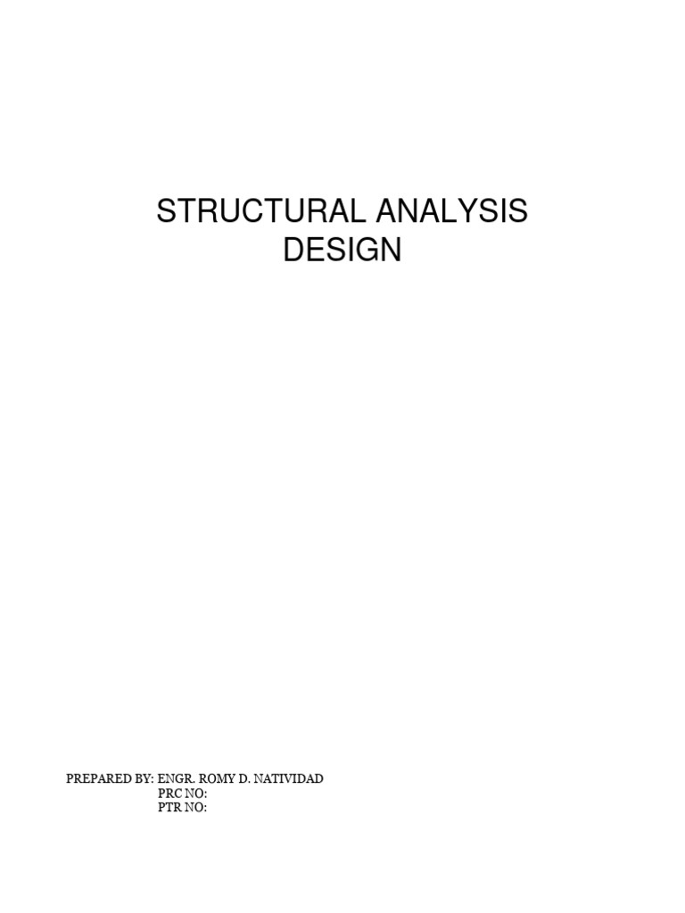 Martinez Structural Report | Download Free PDF | Beam (Structure) | Bending