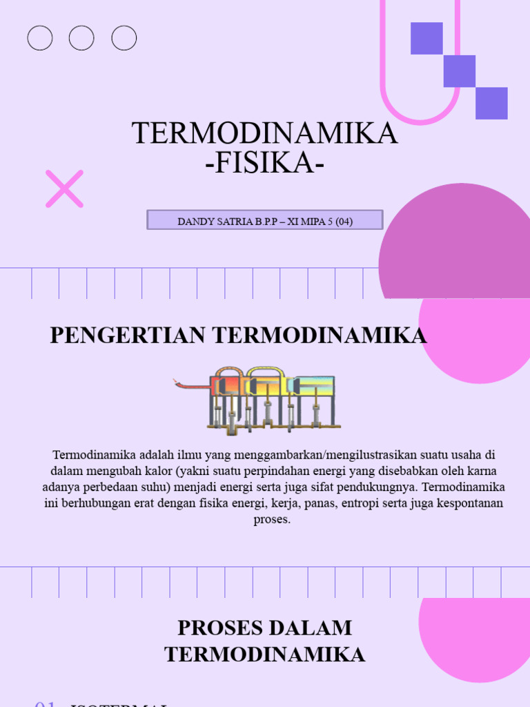 Termodinamika Fisika | PDF