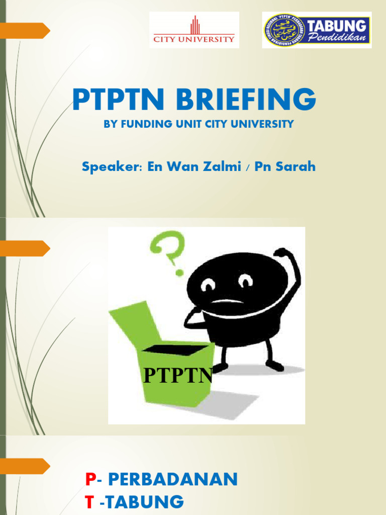 PTPTN Loan Guide for Students | PDF
