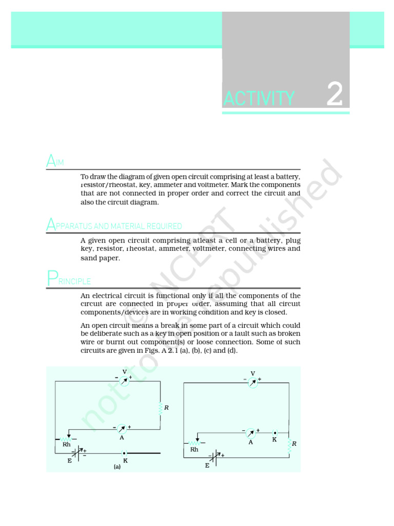 Activity No 3 Section A Pdf Electrical Resistance And Conductance