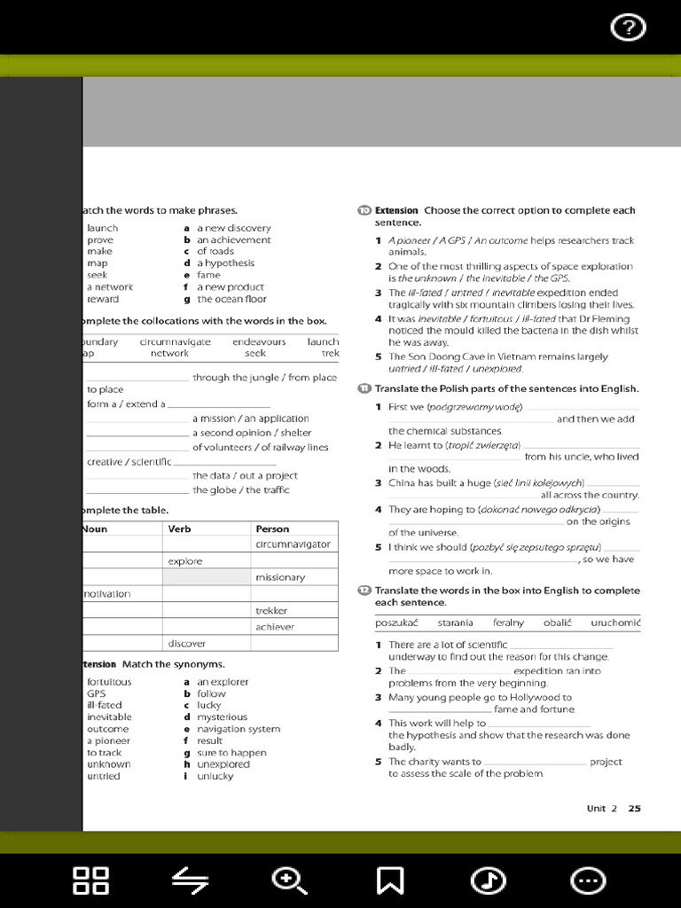 My Perspectives, Workbook, Klasa 5 | PDF