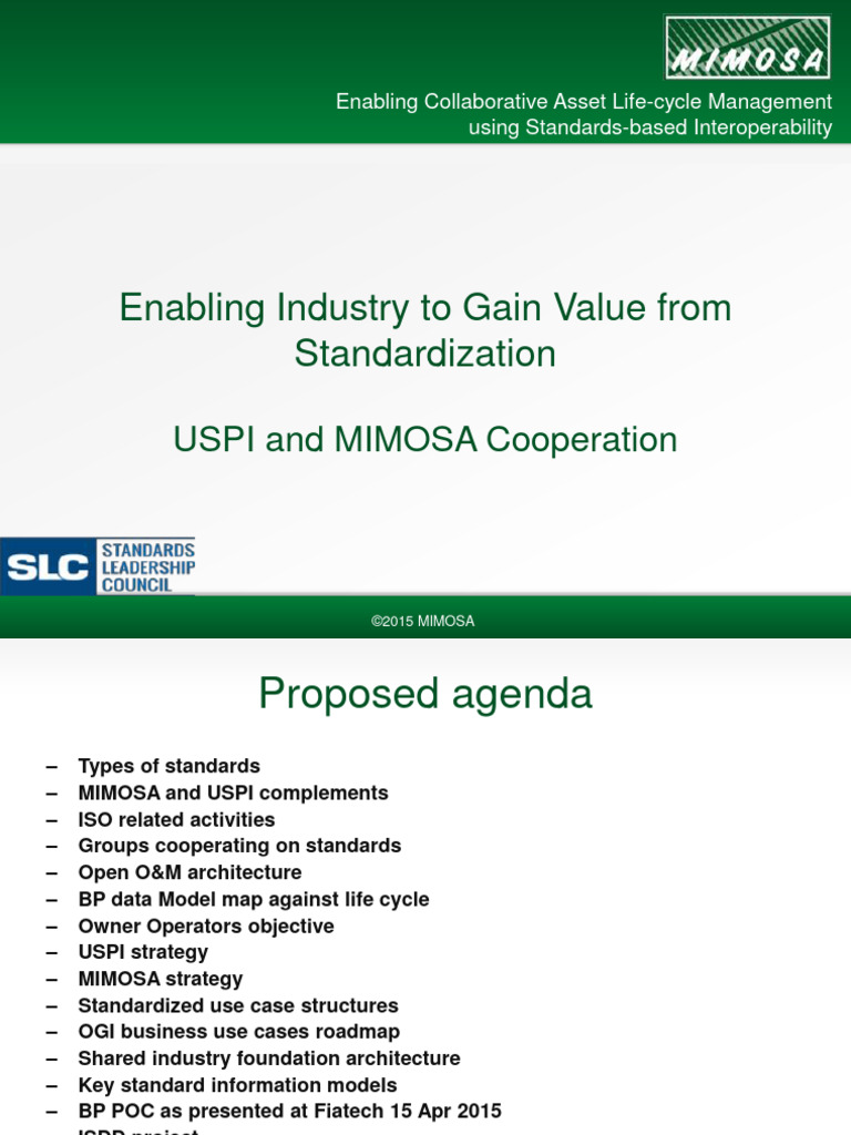 Enabling Collaborative Asset Life-Cycle Management | PDF | Pump ...