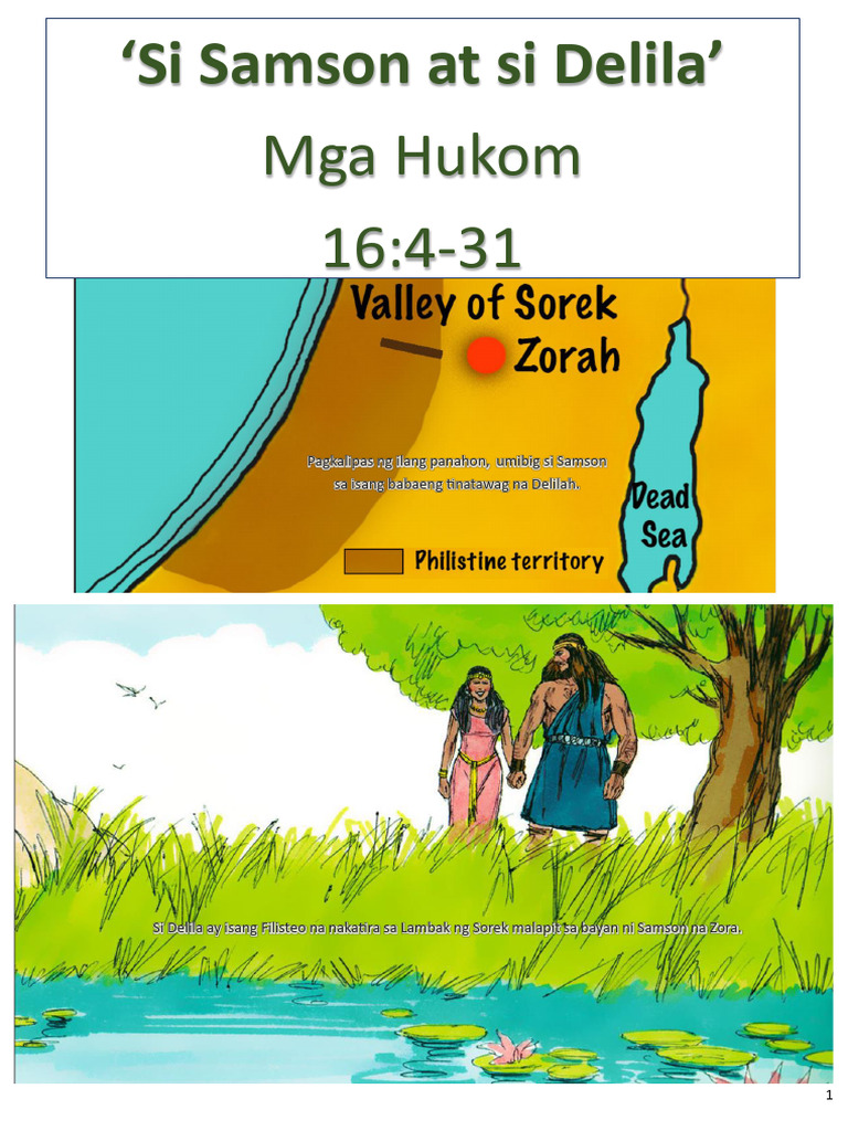 si samsonat si delilah .storyboard | PDF