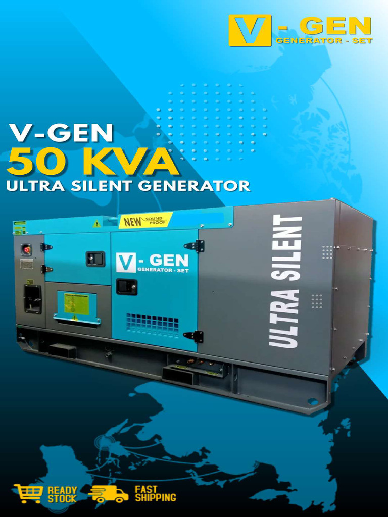 Vgen 50 Kva - Silent | PDF