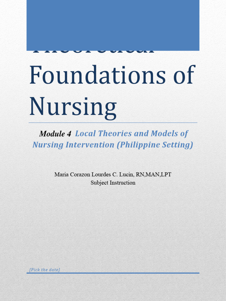 TFN Module 4 | PDF | Nursing | Terminal Illness