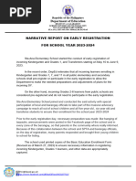 ACR For Early Registration 2024-2025 | PDF