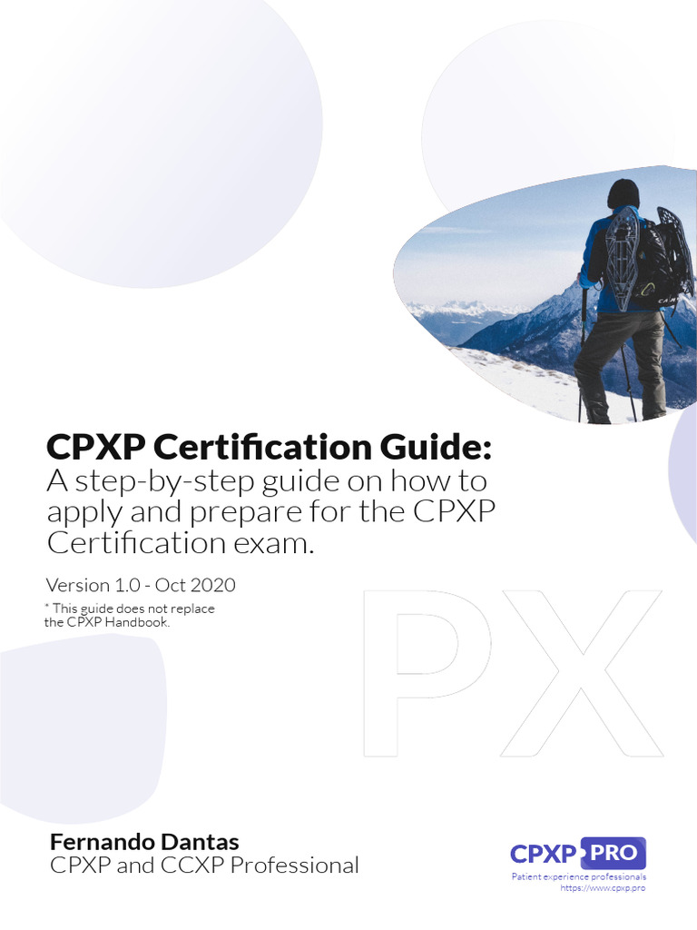 CPXP Certification Preparation Guide | PDF | Patient | Experience