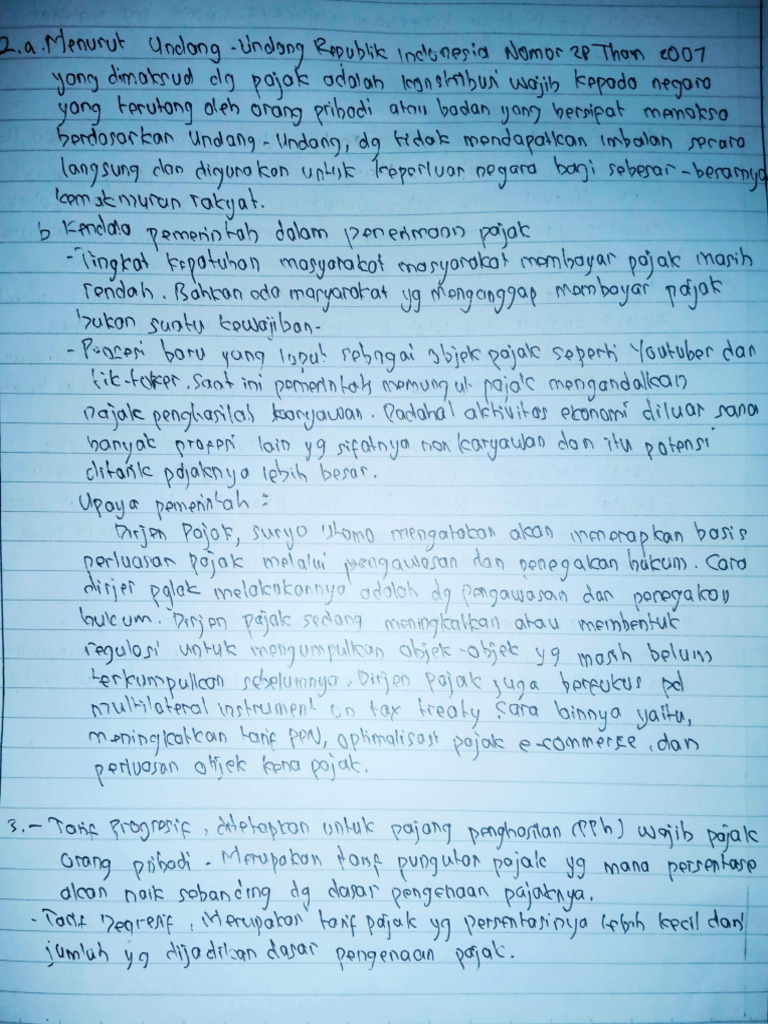 UTS Perpajakan | PDF