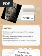 Nobela Kahulugan | PDF
