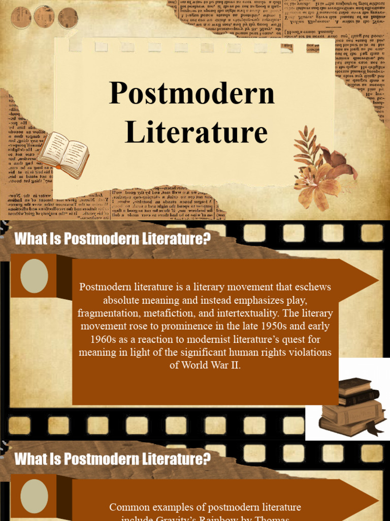 Understanding Postmodern Literature | PDF | General Fiction