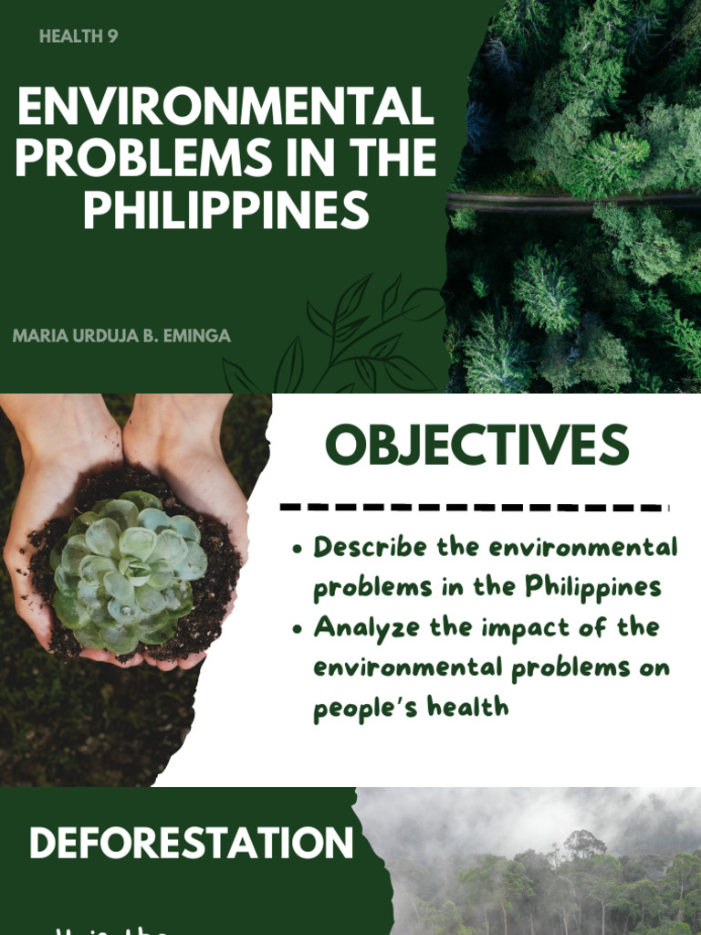 Environmental Problems in The Philippines | PDF
