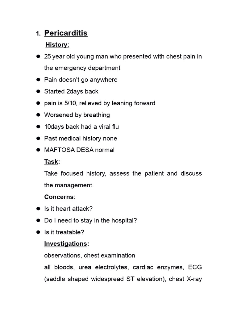 Plab 2 Recall 2 | PDF | Physical Examination | Gout