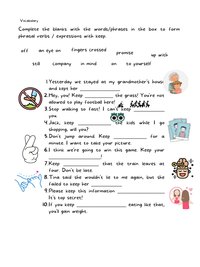 f4 2b Vocabulary | PDF | Linguistics | Syntax