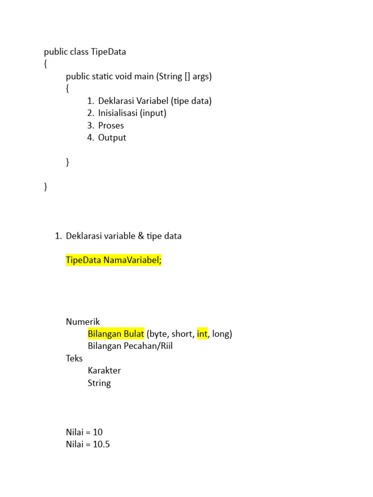 Contoh Program - P02 | PDF