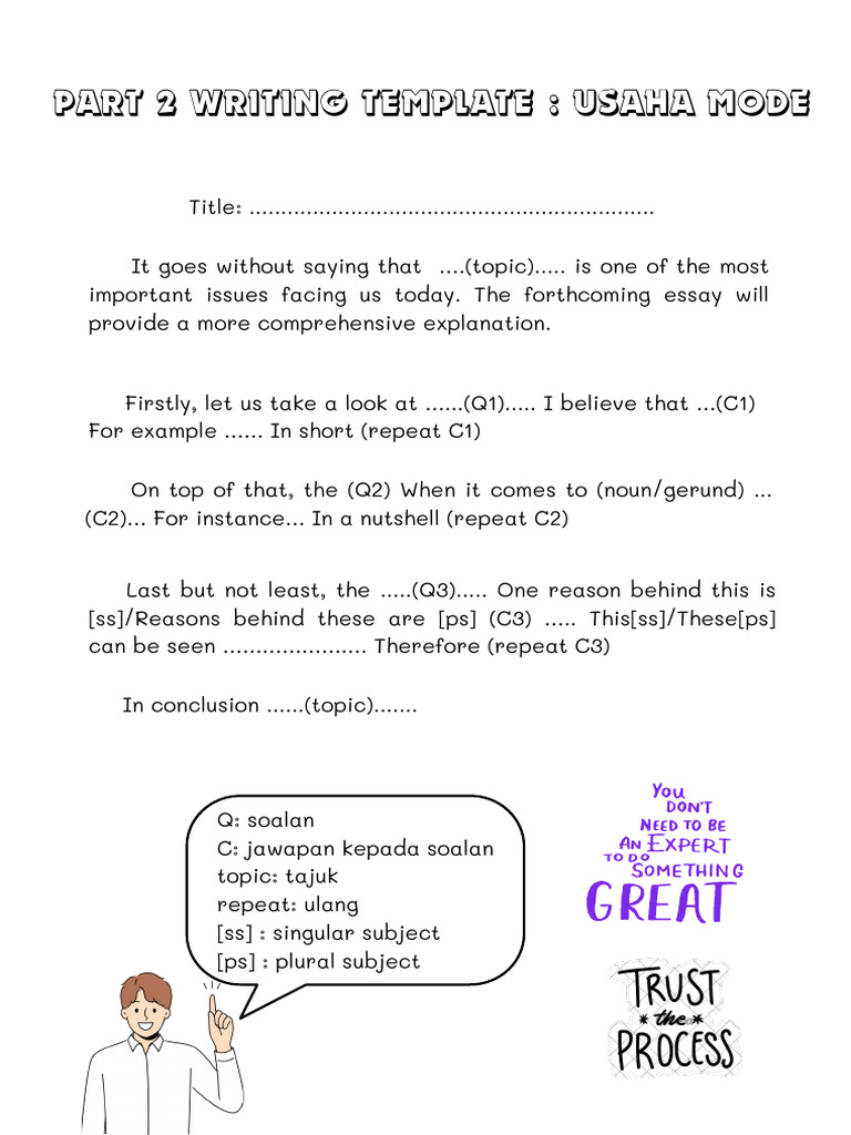 Writing Template Guide | PDF | Teaching Methods & Materials | History