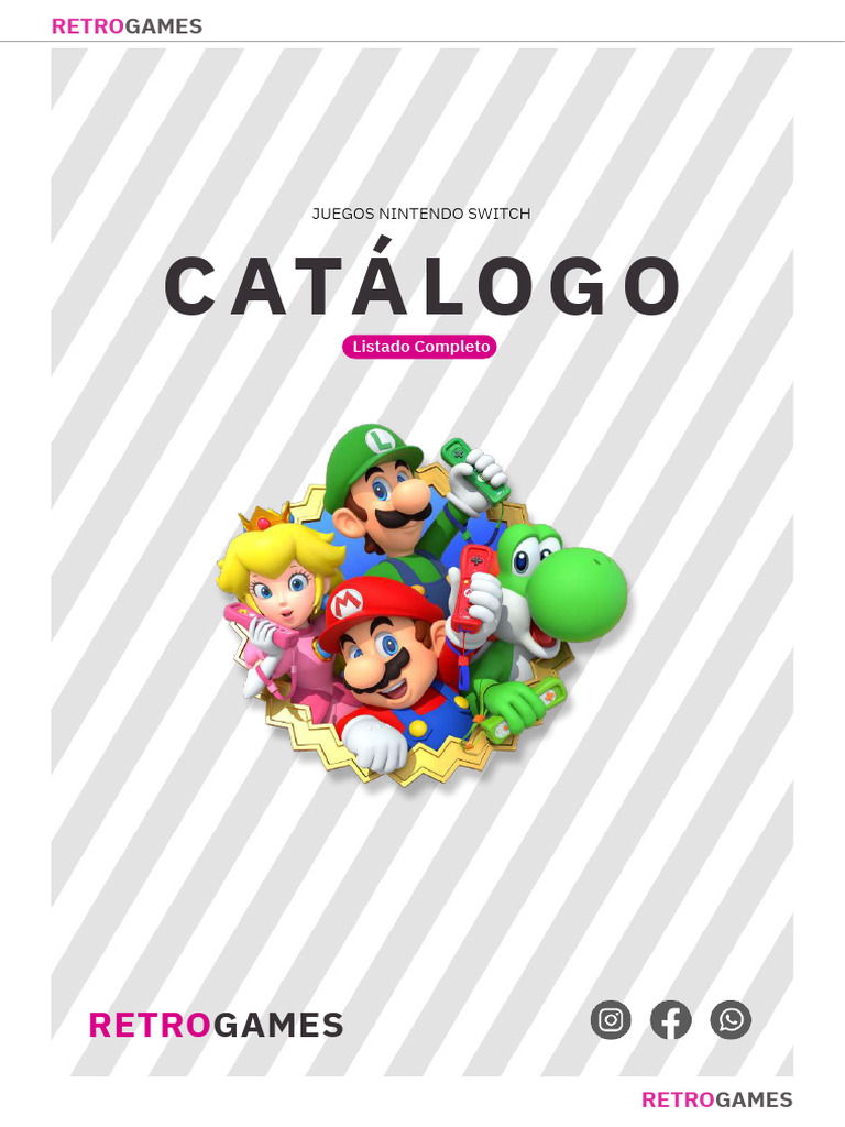 Catalogo | PDF | Nintendo | Videojuegos