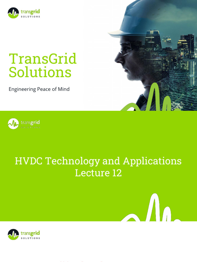 HVDC Tutorial Lecture 12 | PDF | High Voltage Direct Current ... HVDC Tutorial Lecture 12 | PDF | High Voltage Direct Current ...