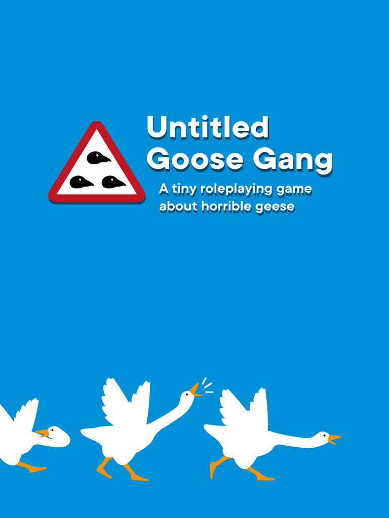Untitled Goose Gang A5 English | PDF | Goose