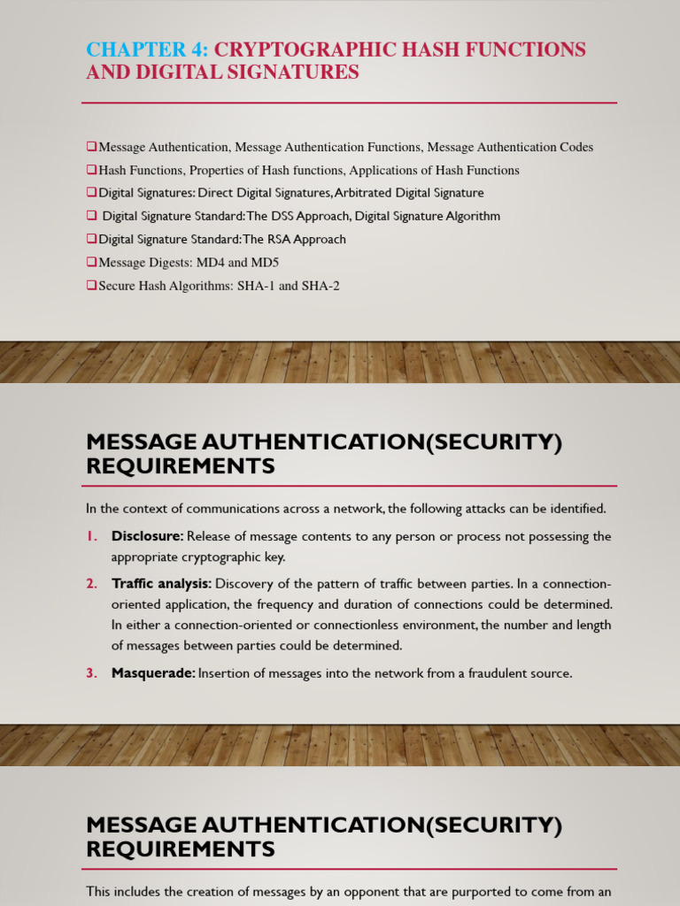 Hash Functions and Digital Signatures | PDF | Public Key Cryptography ...