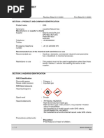 LPG Safety Data Sheet (MSDS) | PDF | Liquefied Petroleum Gas | Propane