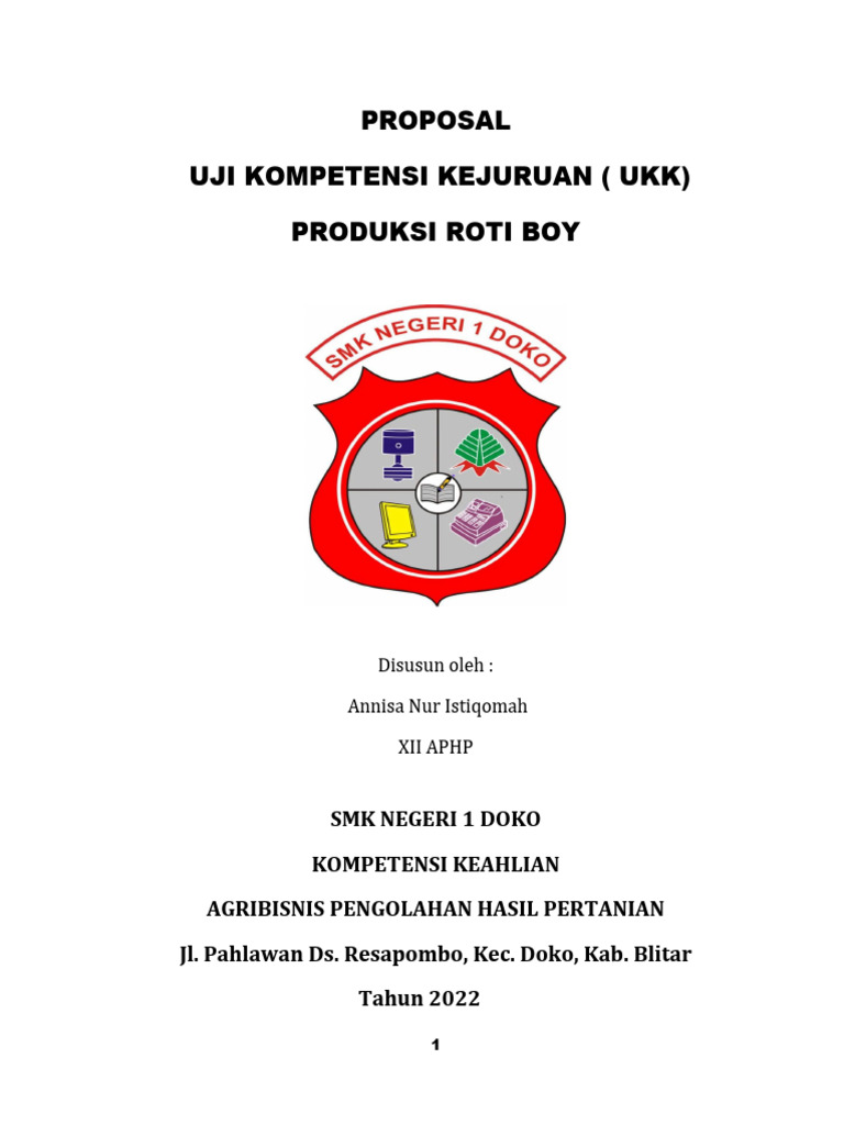 Proposal Roti Boy Annisa Nur Istiqomah | PDF