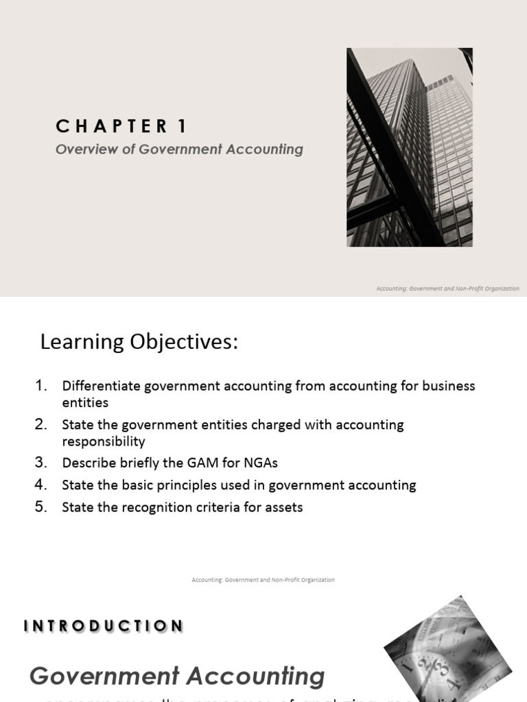1 - Chapter-1-Overview of Government Accounting - Handouts | PDF ...