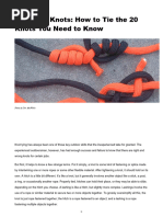 Step by Step Basic Knots | PDF