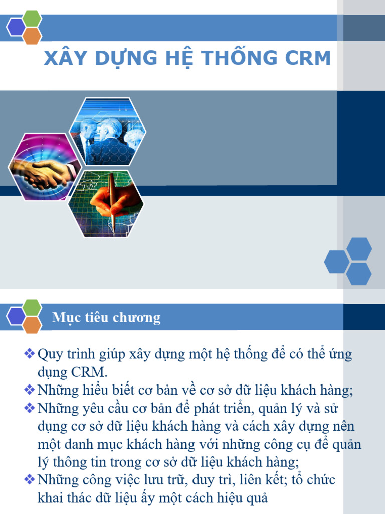Chuong 4 - Xay Dung He Thong CRM | PDF